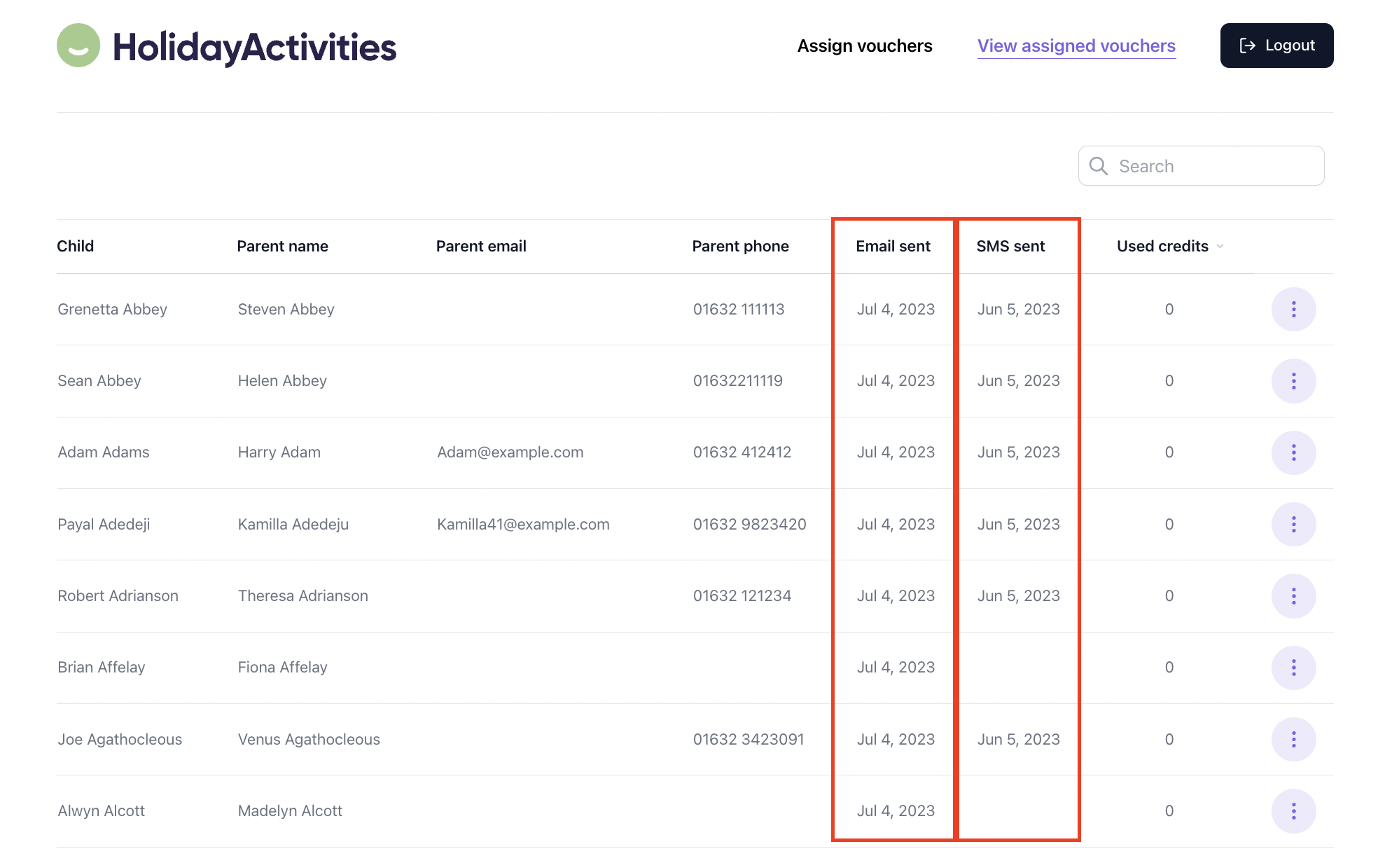 Have my HAF vouchers sent? – Holiday Activities
